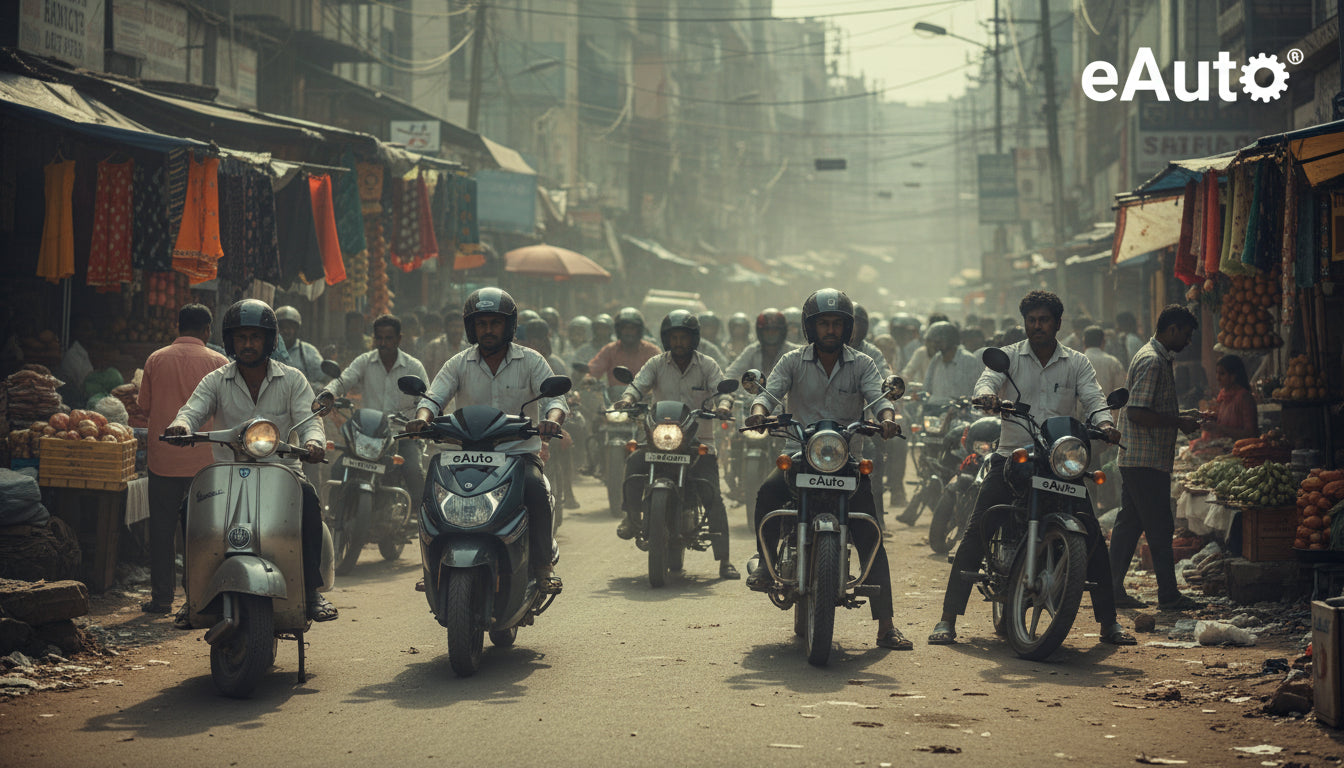 Indian Two-Wheeler Industry Navigates GST Changes and EV Transition Ch