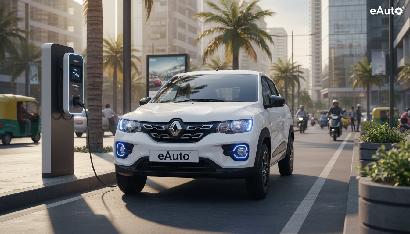 Renault E-Kwid Electric Vehicle Set to Enter Indian Market