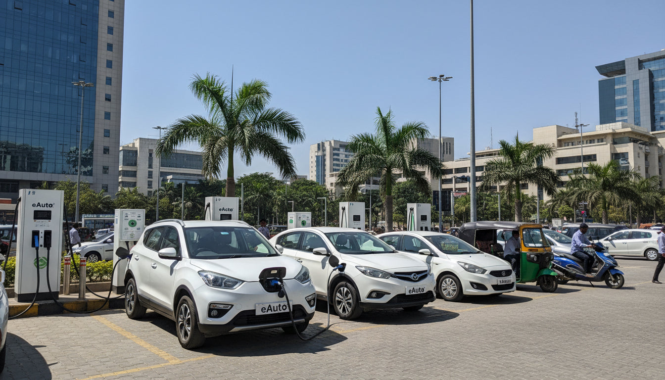 India Halves EV Charger Benchmark Prices to Accelerate Clean Mobility