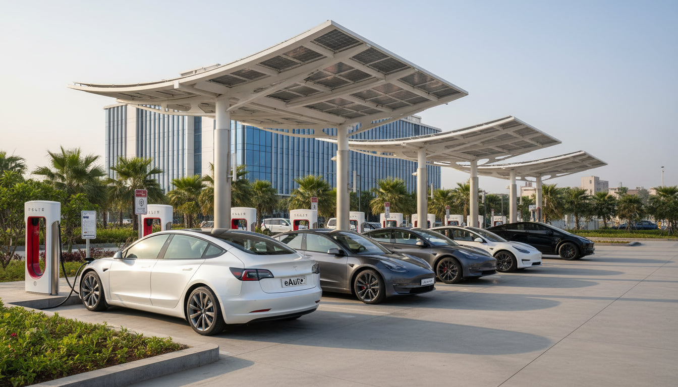 Tesla Expands India Footprint with Fifth Supercharger Station in Navi