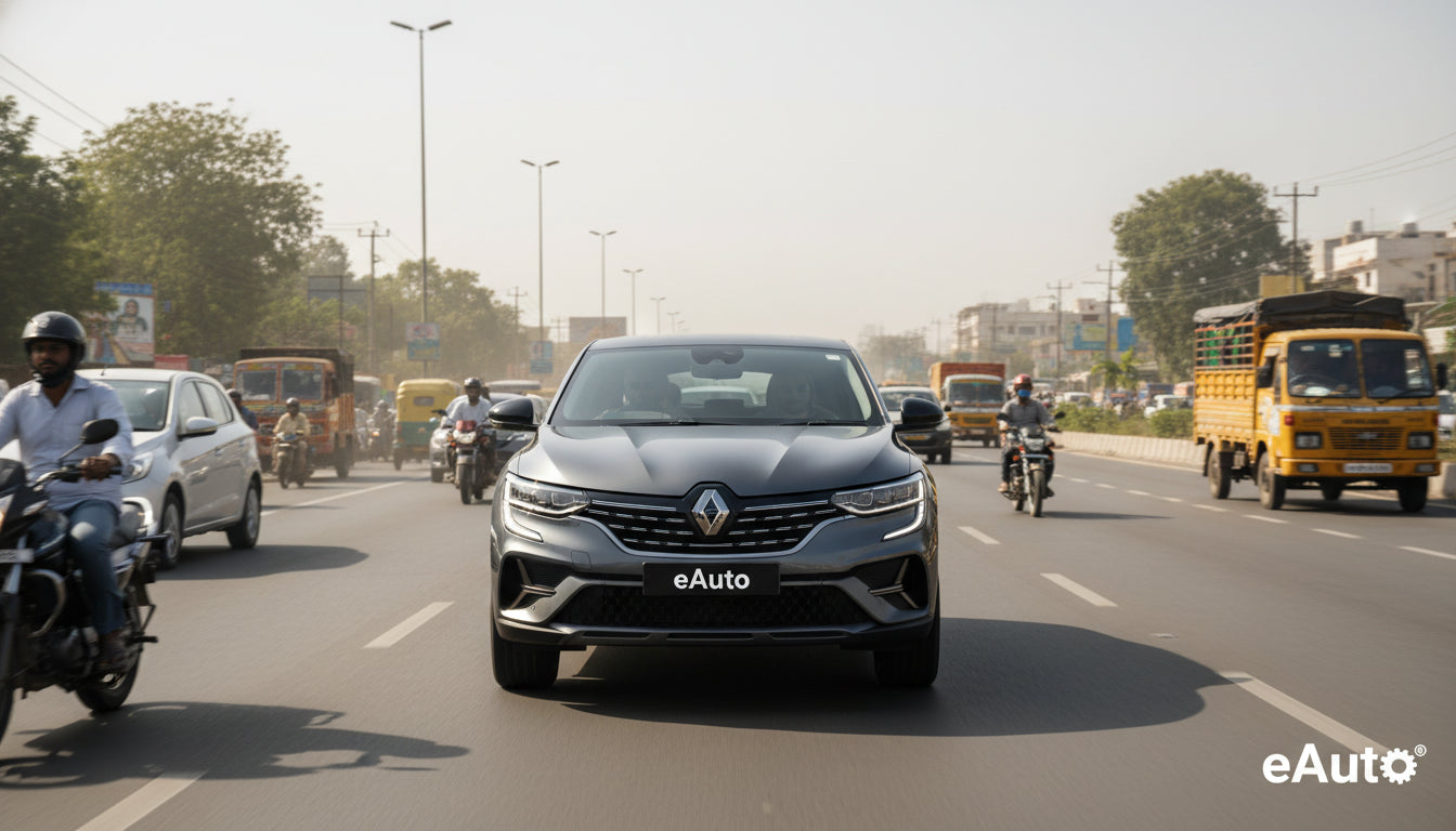 Renault Rafale Coupe-SUV Spotted Undergoing Testing on Indian Roads