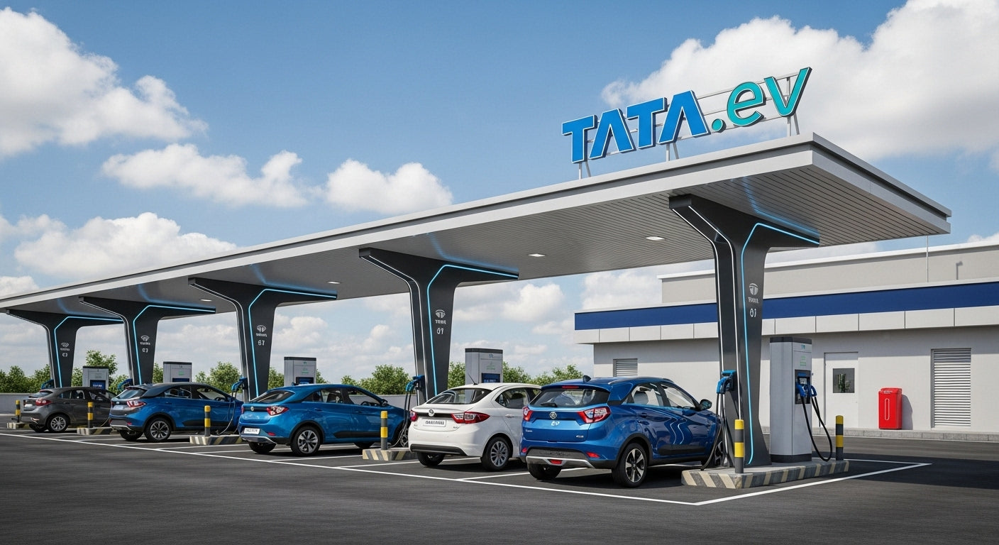TATA.ev Boosts EV Charging Infrastructure with 14 New MegaChargers Acr