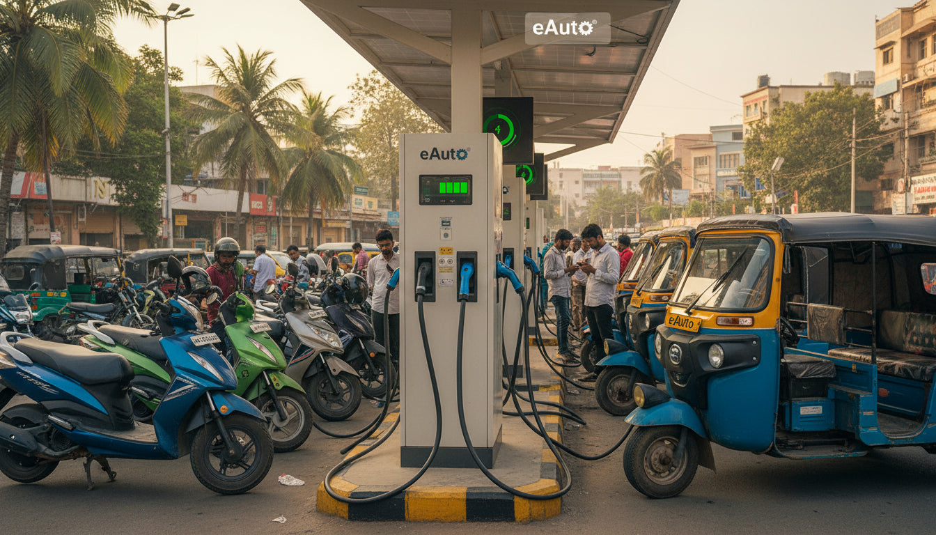 Electric Vehicle Registrations Soar in India, Crossing 200,000 Mark fo
