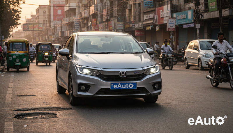 2026 Honda City Facelift's Exterior Design Elements Revealed in Latest