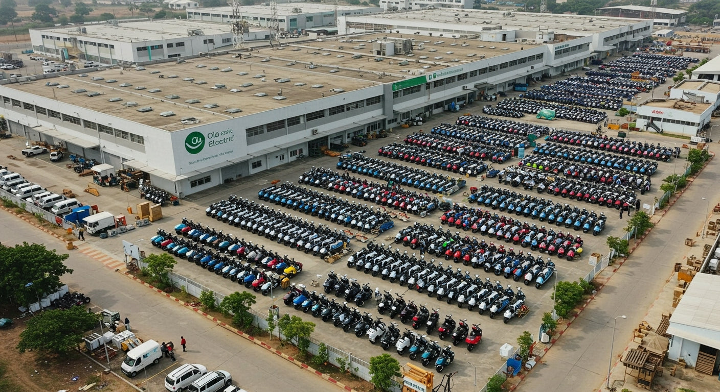 Ola Electric Surpasses 1 Million Units in Cumulative Scooter Productio