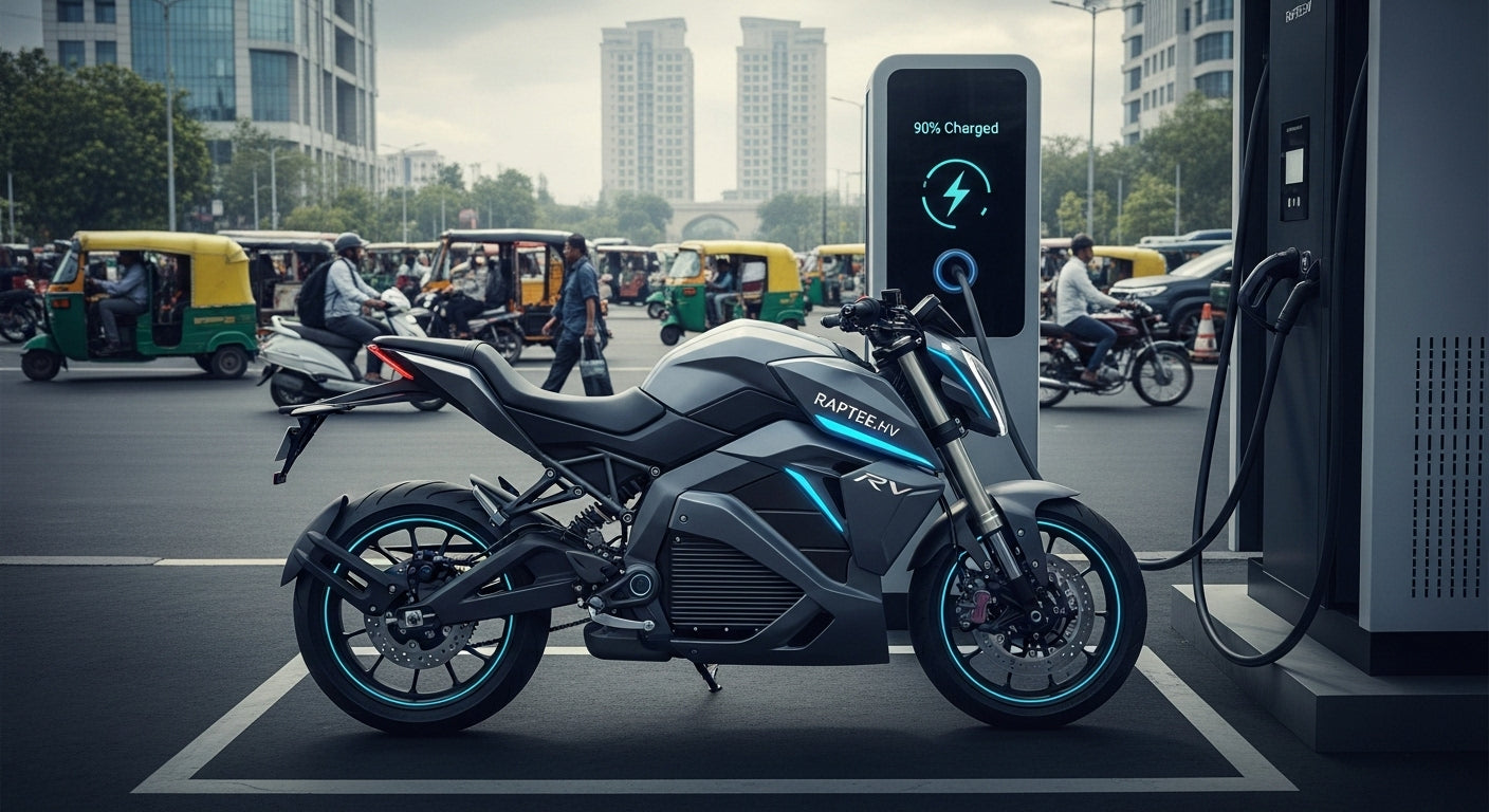 Raptee.HV Set to Launch India's Inaugural High-Voltage Electric Motorc