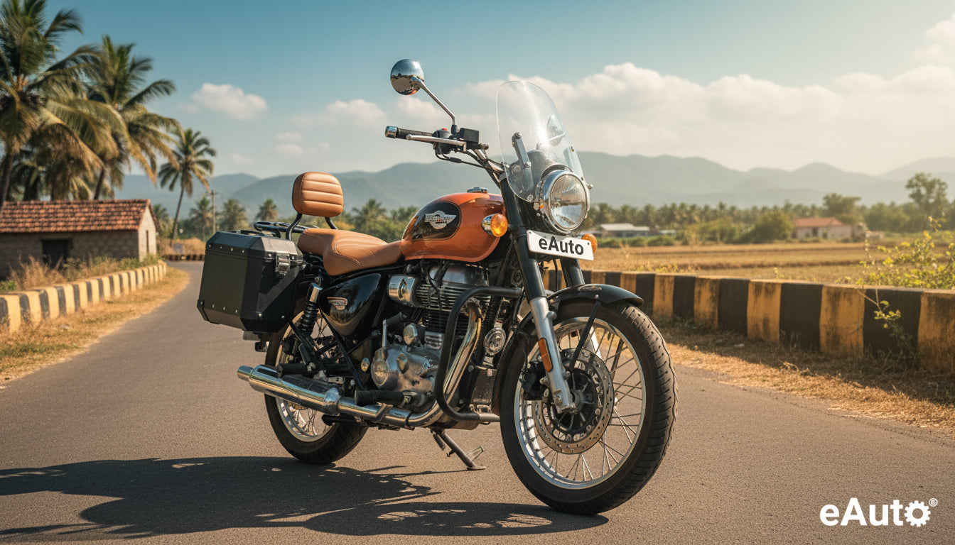 Royal Enfield Introduces Meteor 350 'Sundowner Orange' Special Edition