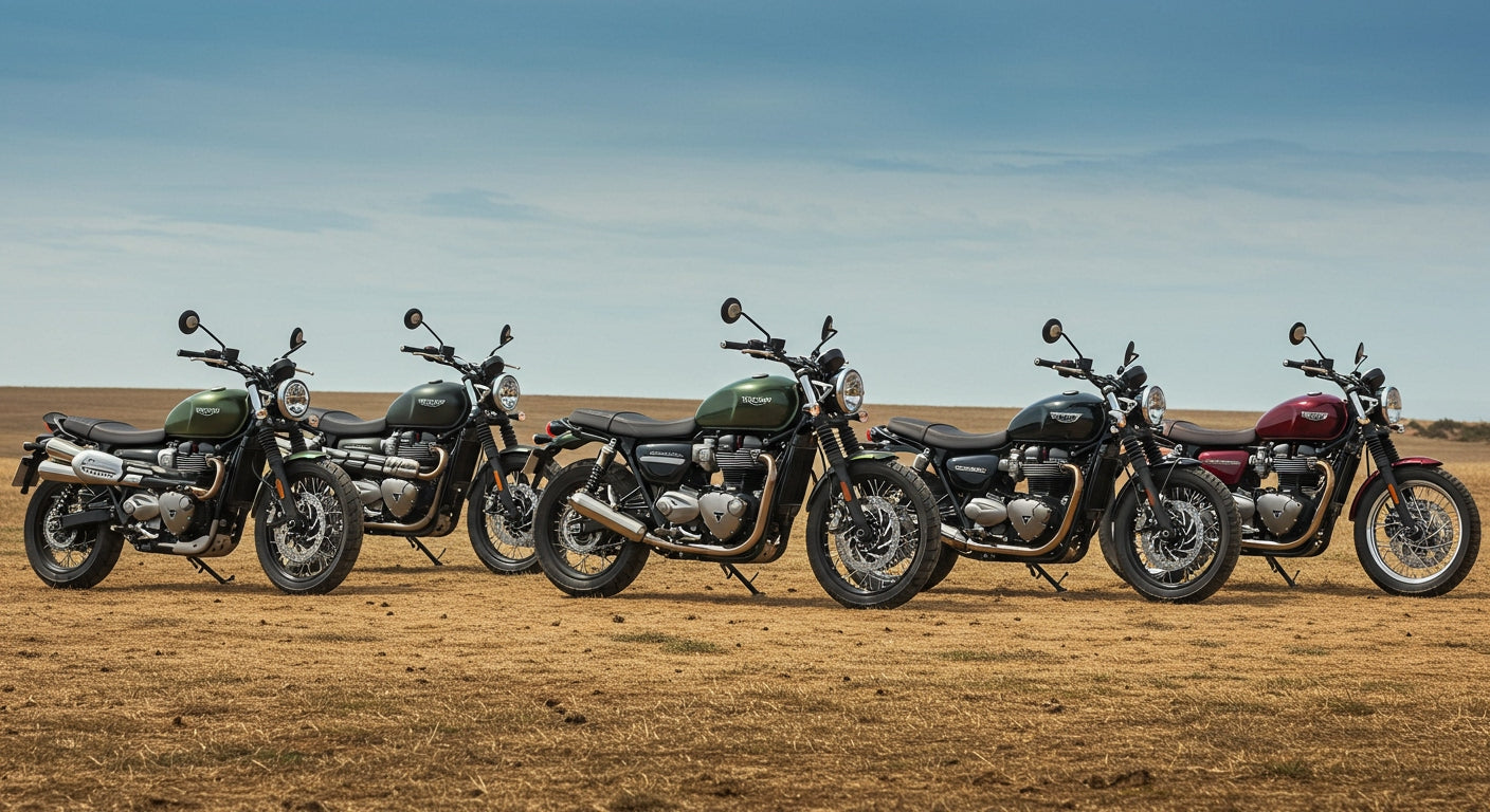 Triumph Updates Multiple Motorcycles In Lineup: Scrambler 900, Bobber,