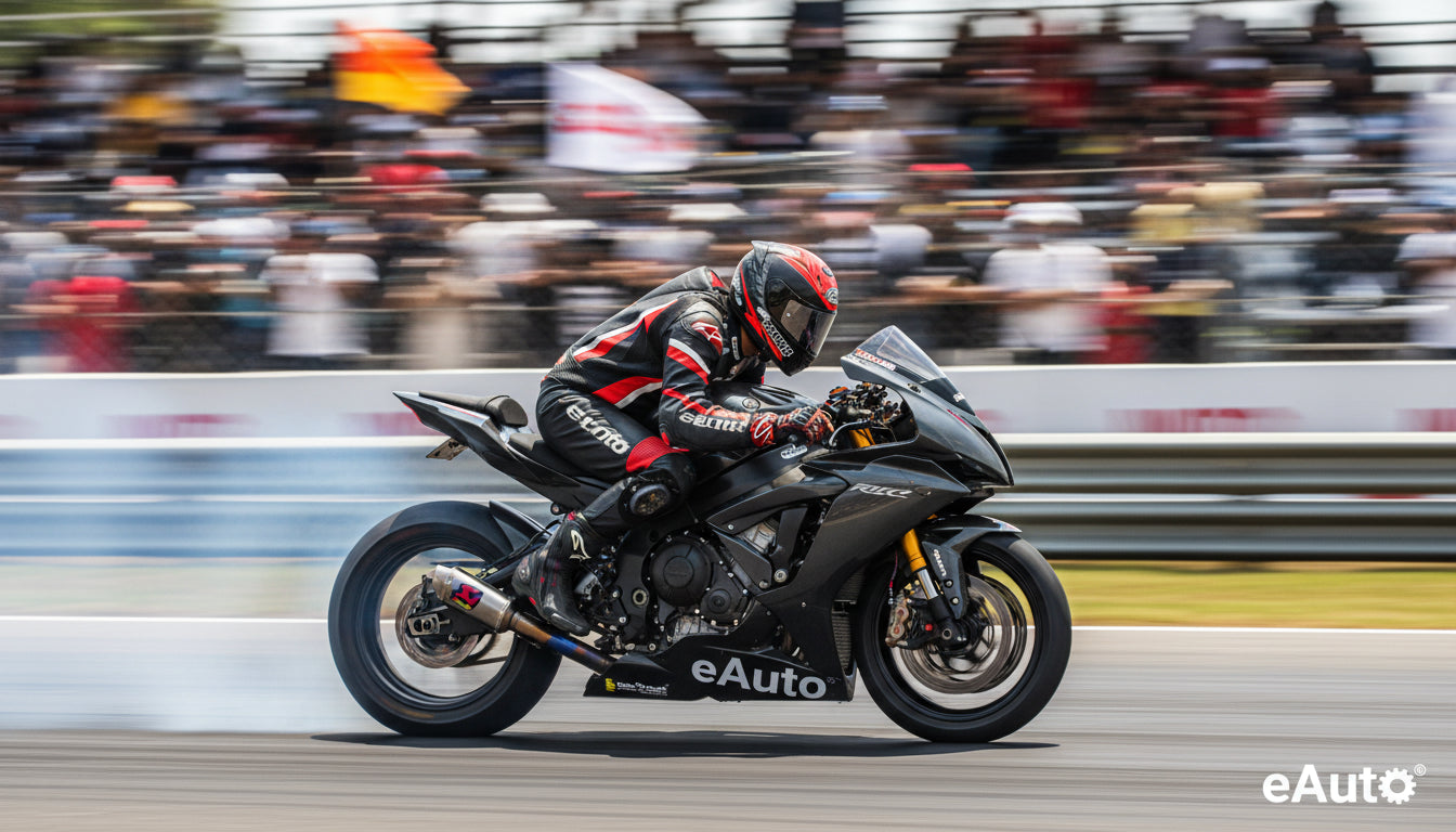 Hemanth Muddappa Poised for Multiple Titles at Indian Motorcycle Drag