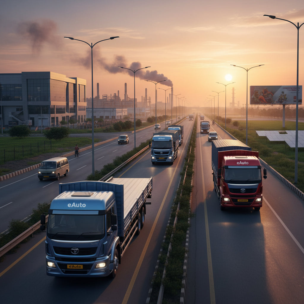 Indian Commercial Vehicle Sector Eyes Robust Growth in FY26-27 Driven