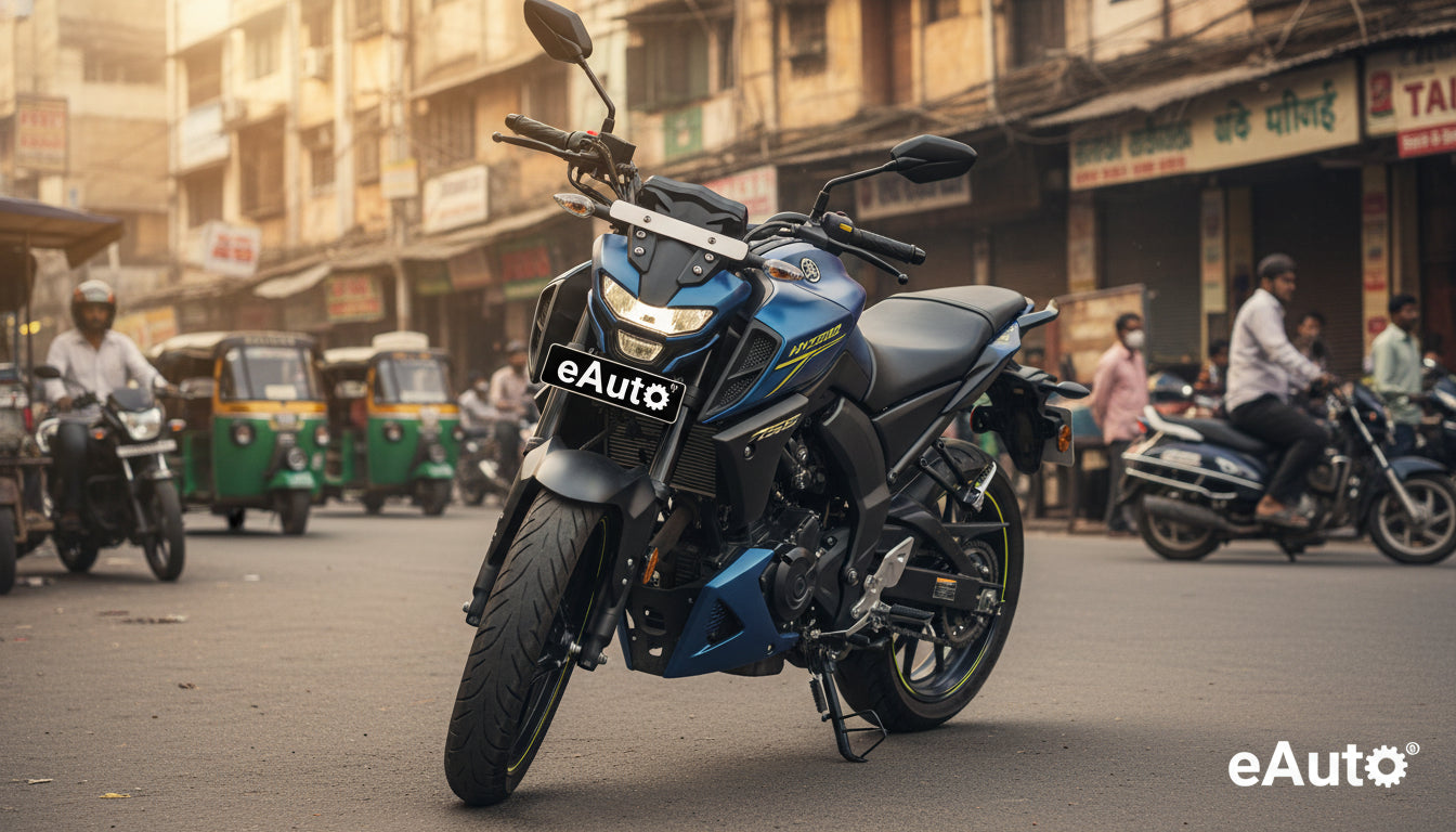 Yamaha Debuts FZ S Hybrid in India, Marking First 150cc Hybrid Motorcy