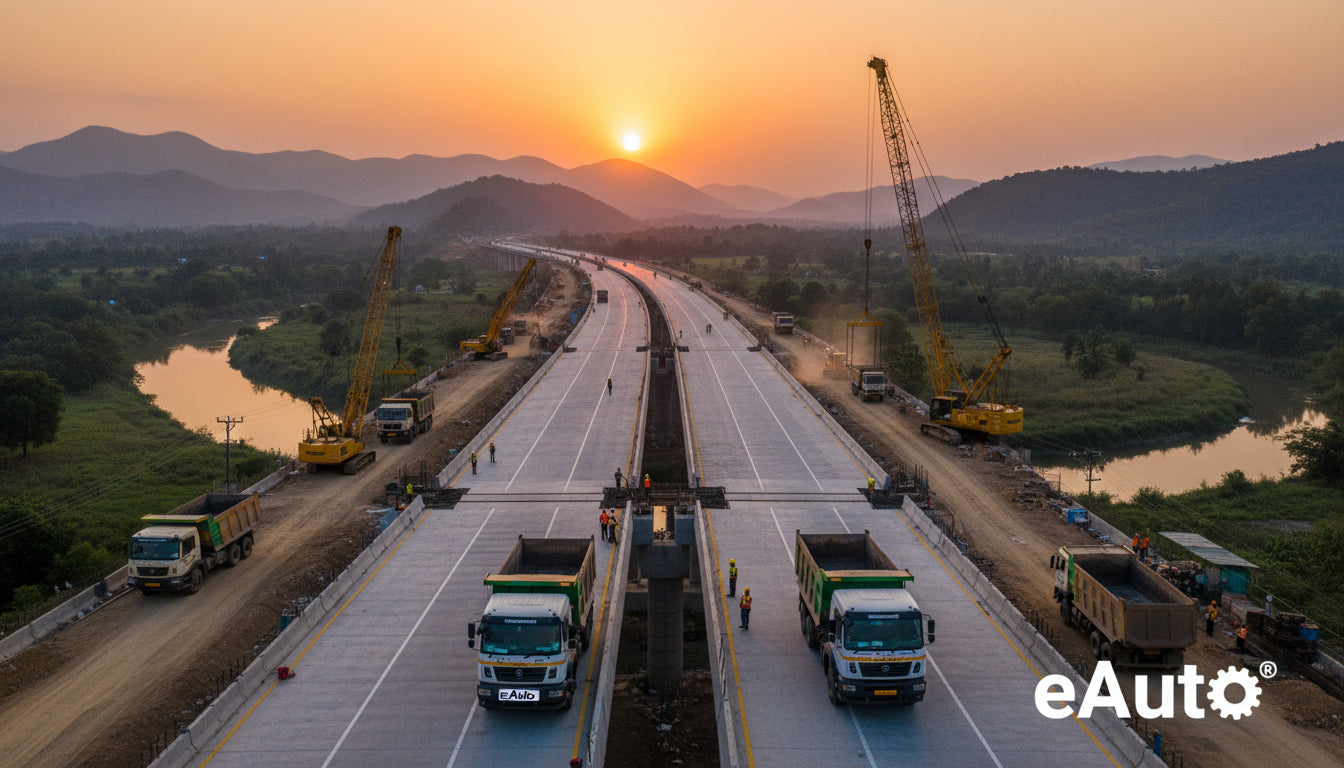 Government Sets Ambitious Highway Construction Target of 60 Km Per Day