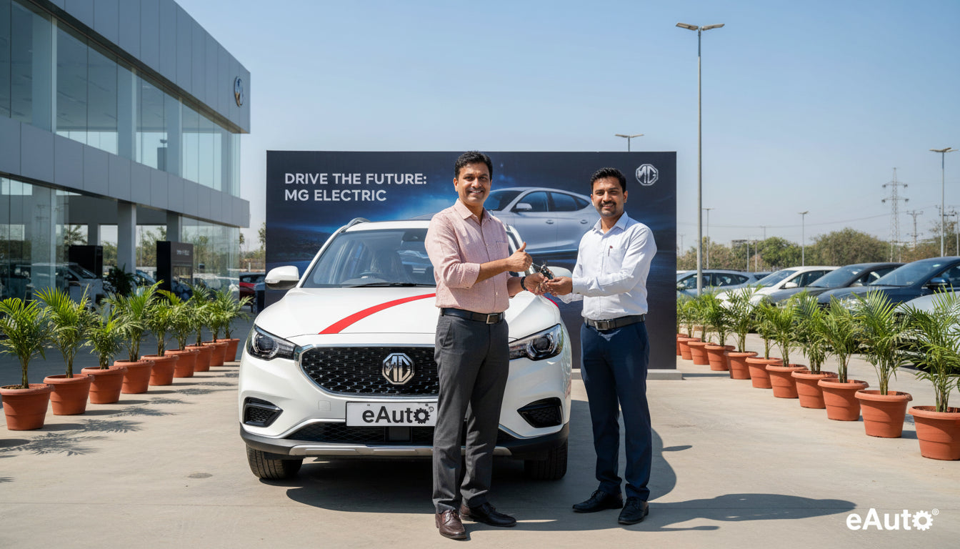 JSW MG Motor India Extends EV Buy-Back Program to Five Years, Boosting