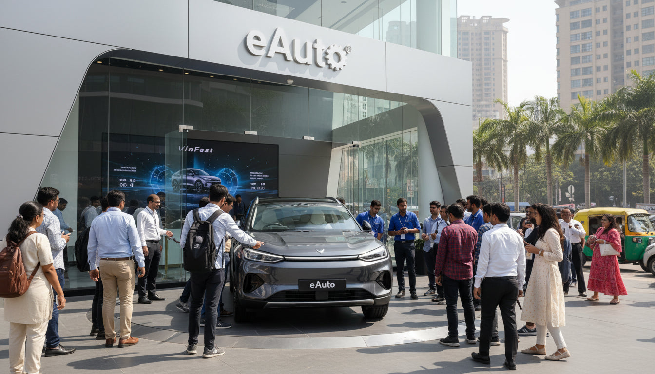 VinFast Accelerates Indian Expansion, Targets 75 Dealerships by 2026