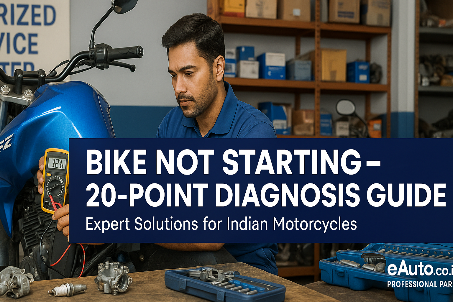 Bike Not Starting India: 20-Point Expert Diagnosis Guide