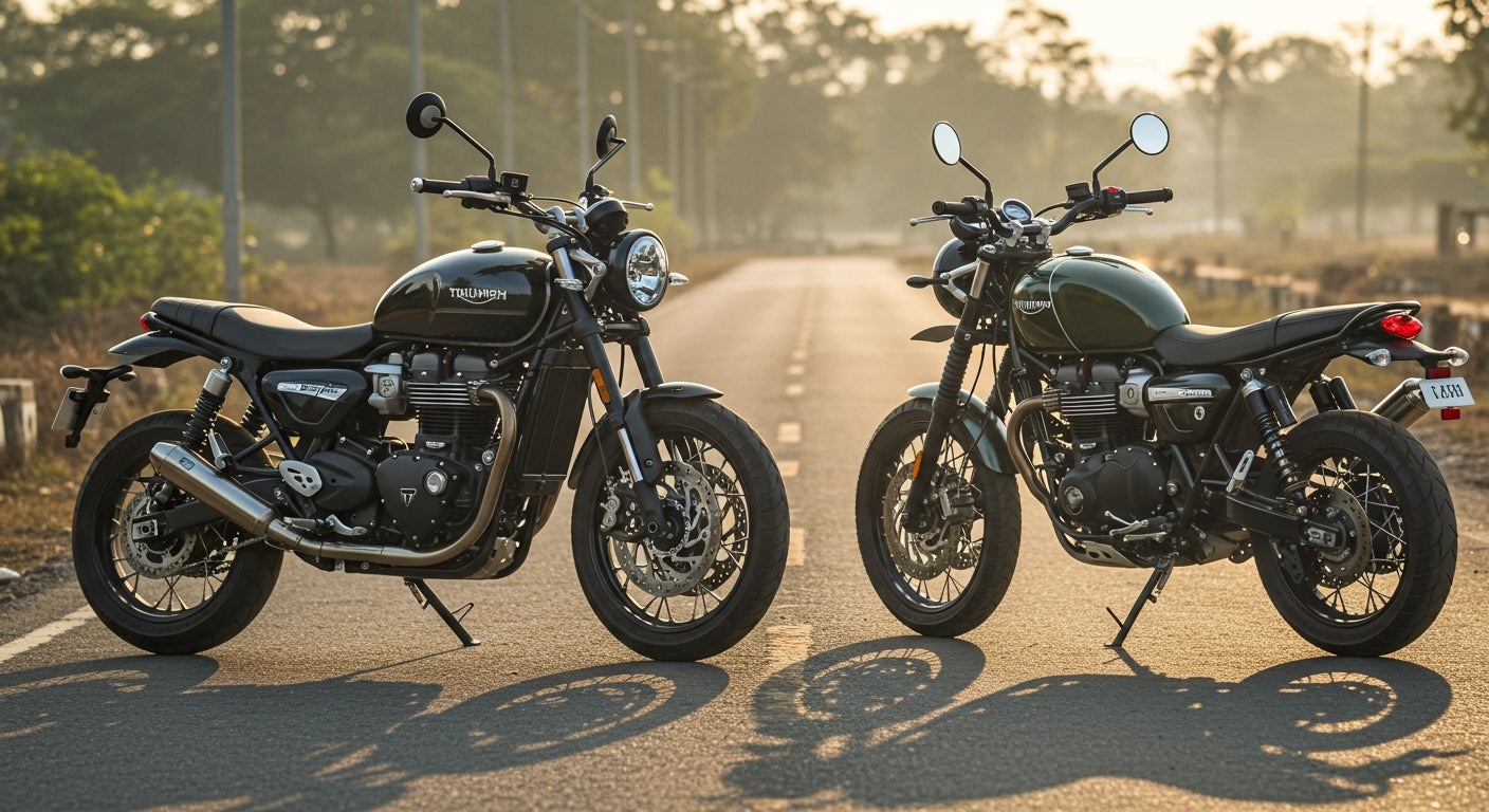 Triumph-Bajaj Collaboration Roars: Speed 400 & Scrambler 400X Drive Pr