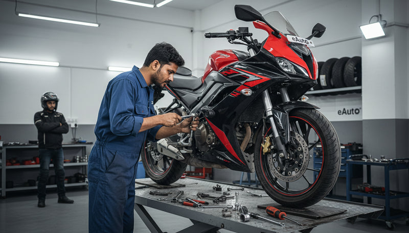 First Service Guide for Your New 150 to 300cc Bike: What to Tell Your