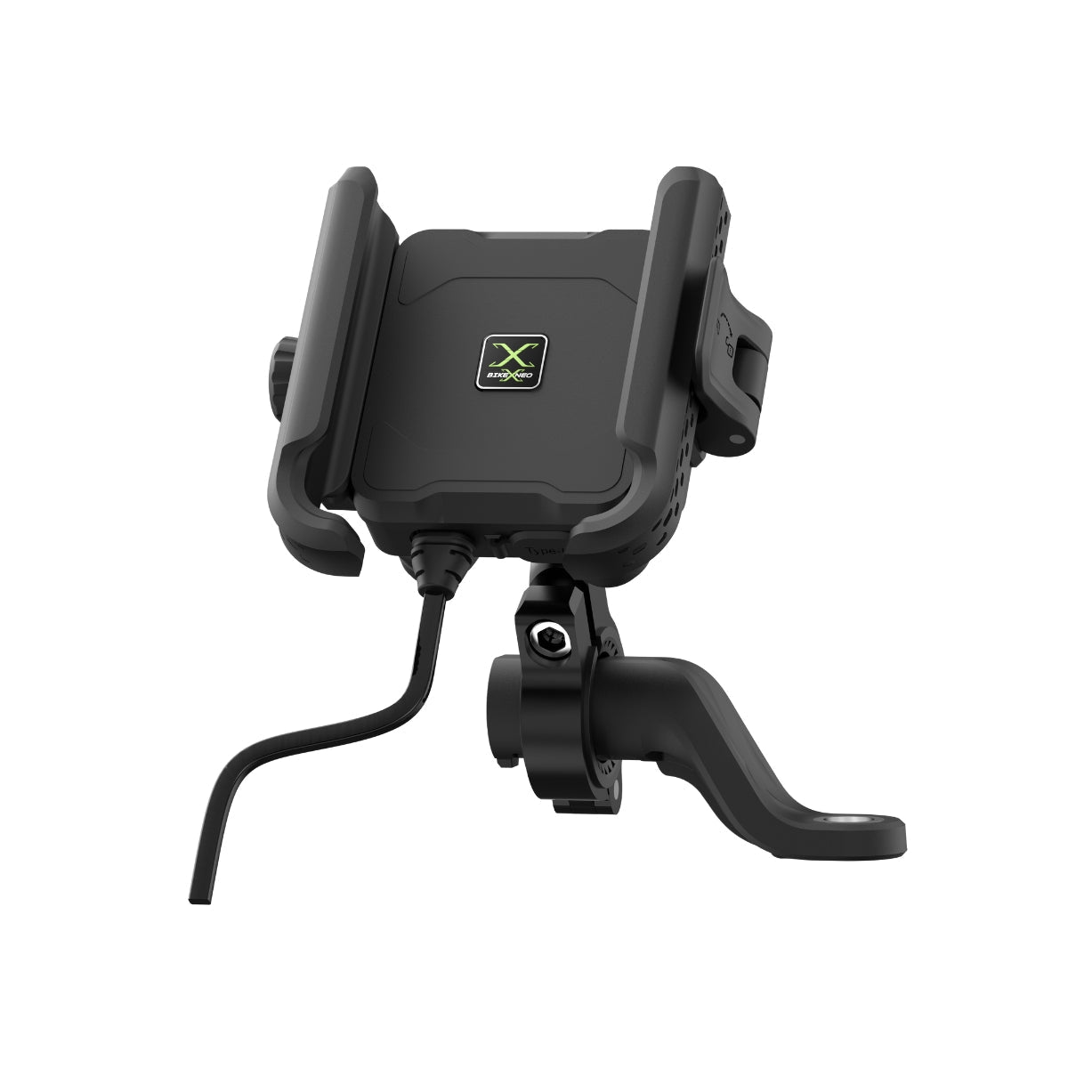 BikeXNeo Grip-X Alpha Charge Mobile Holder | USB-C Charging | Fits Mot