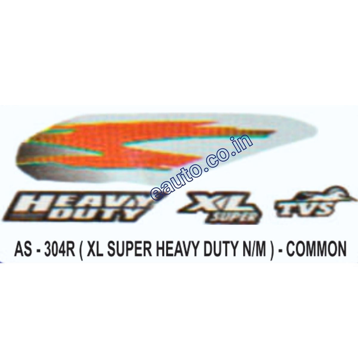 Graphics Sticker Set for TVS XL Super | Heavy Duty | New Model | Commo