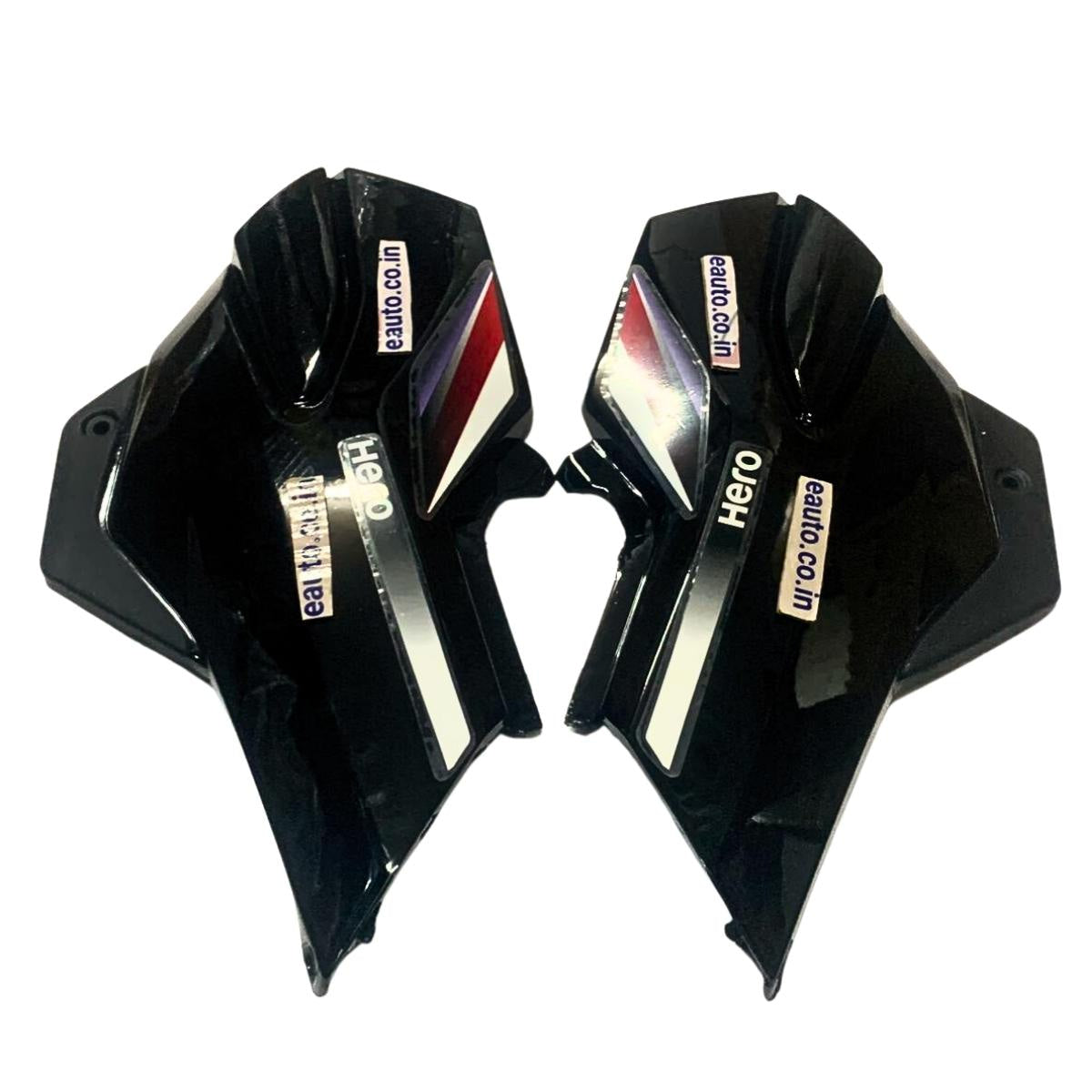 Side Panel for Hero Super Splendor | Type 2 | Type 7 Sticker | Black