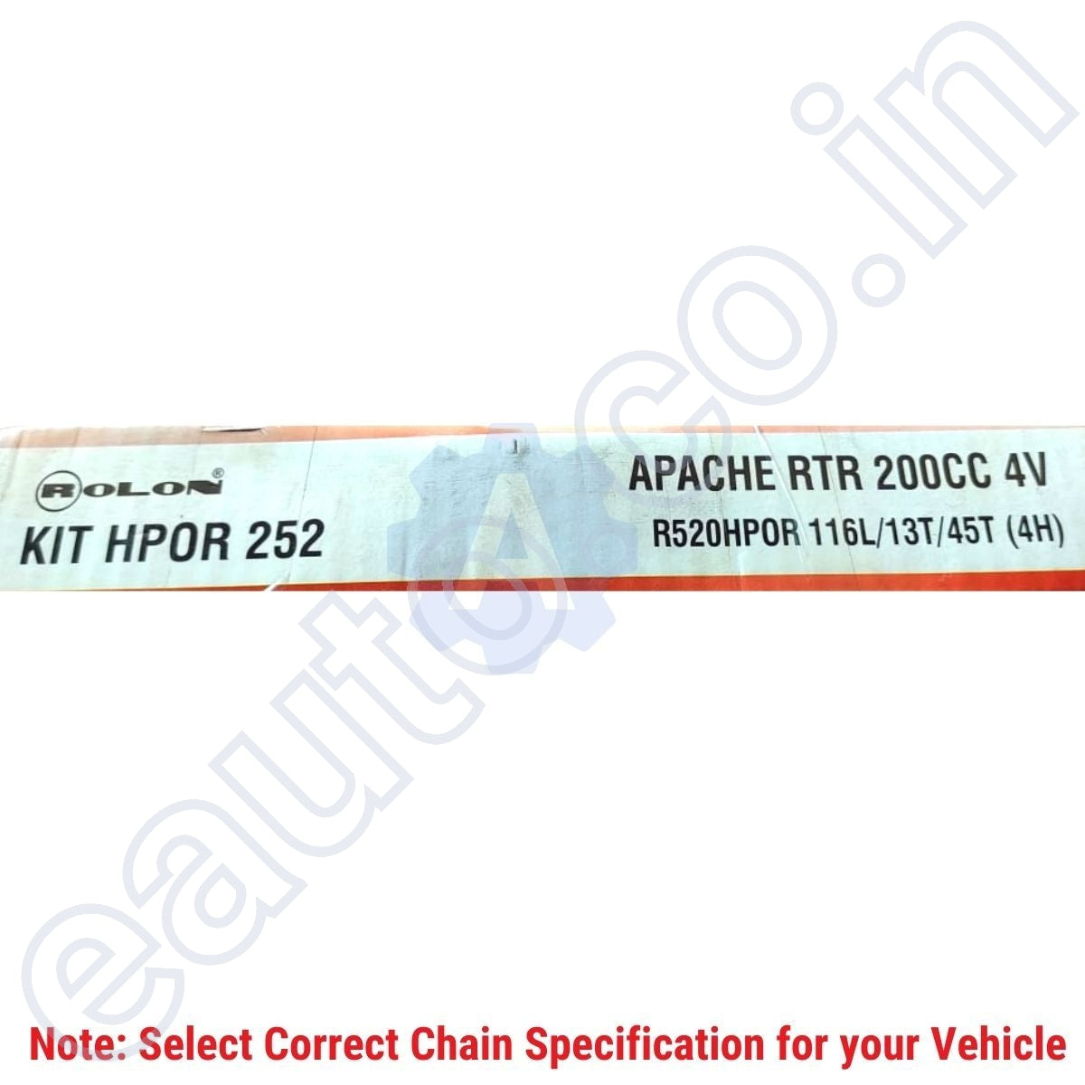 ROLON Chain Sprocket Kit (For TVS Apache RTR 200CC 4V)