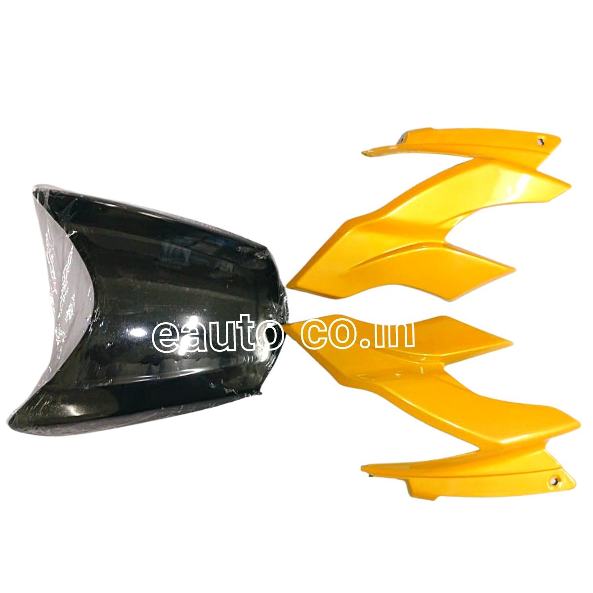 Visor for TVS Apache RTR 160 New Model | RTR 180 New Model | Yellow